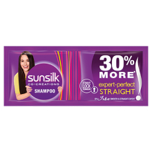 Sunsilk Shampoo Perfect Straight Violet 13mLx12 pc – Naval Super Mart